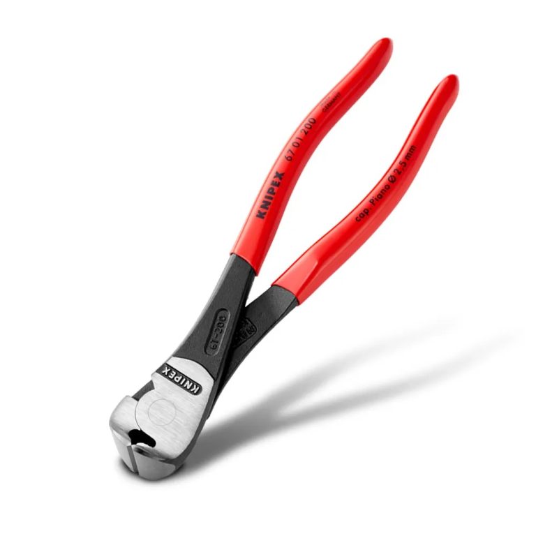 Knipex 200mm High Leverage End Cutting Nipper 6701200