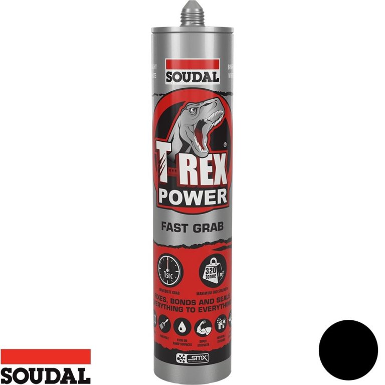 Sensational Soudal Fast Grab Jet Black: T-Rex Power Sealant Review